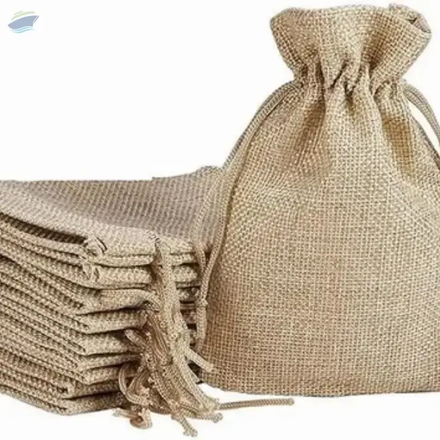 Jute Pouch by Haji International. Supplier from India. Product Id 1566035.