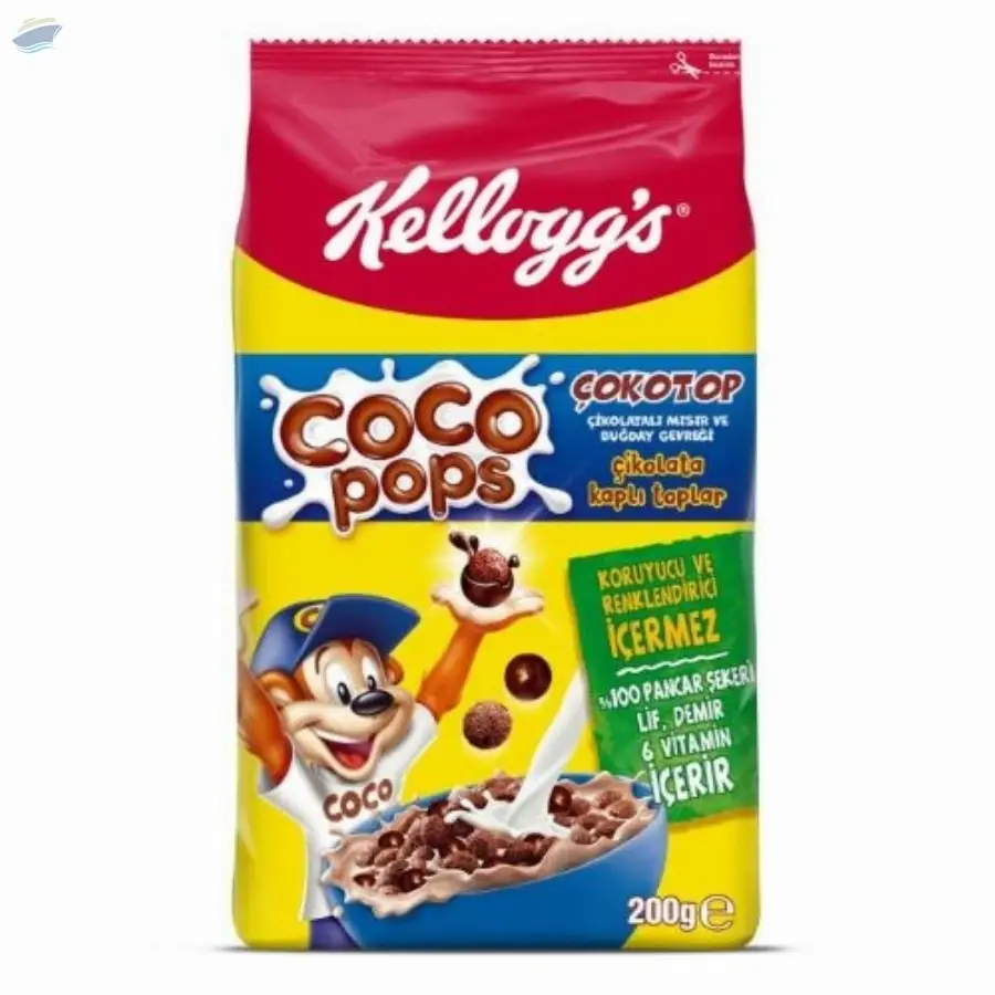 Kellogg's Coco Pops Chocolate Toasted Rice 200Gr by Ekinoks Medikal D ...