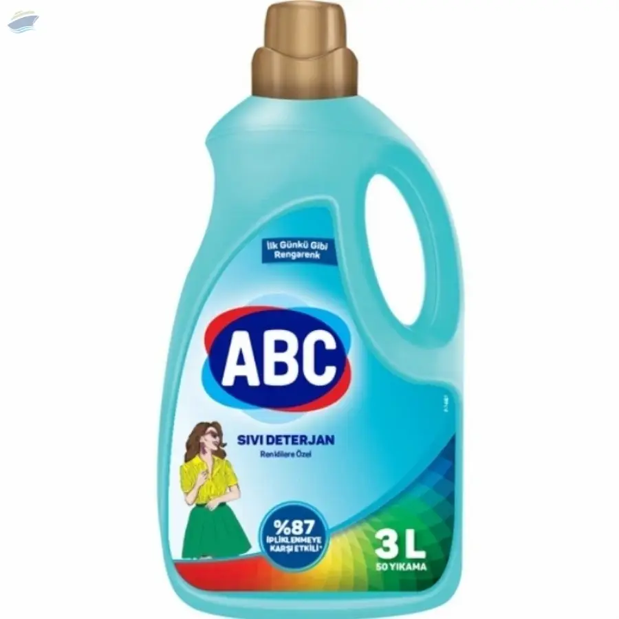 Abc Liquid Laundry Detergent Colors 3000 Ml by Ekinoks Medikal D Tic ...