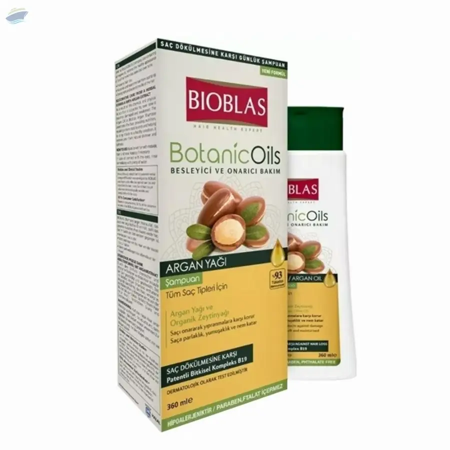 Bioblas For All Hair Types Argan Oil Shampoo by Ekinoks Medikal D Tic ...