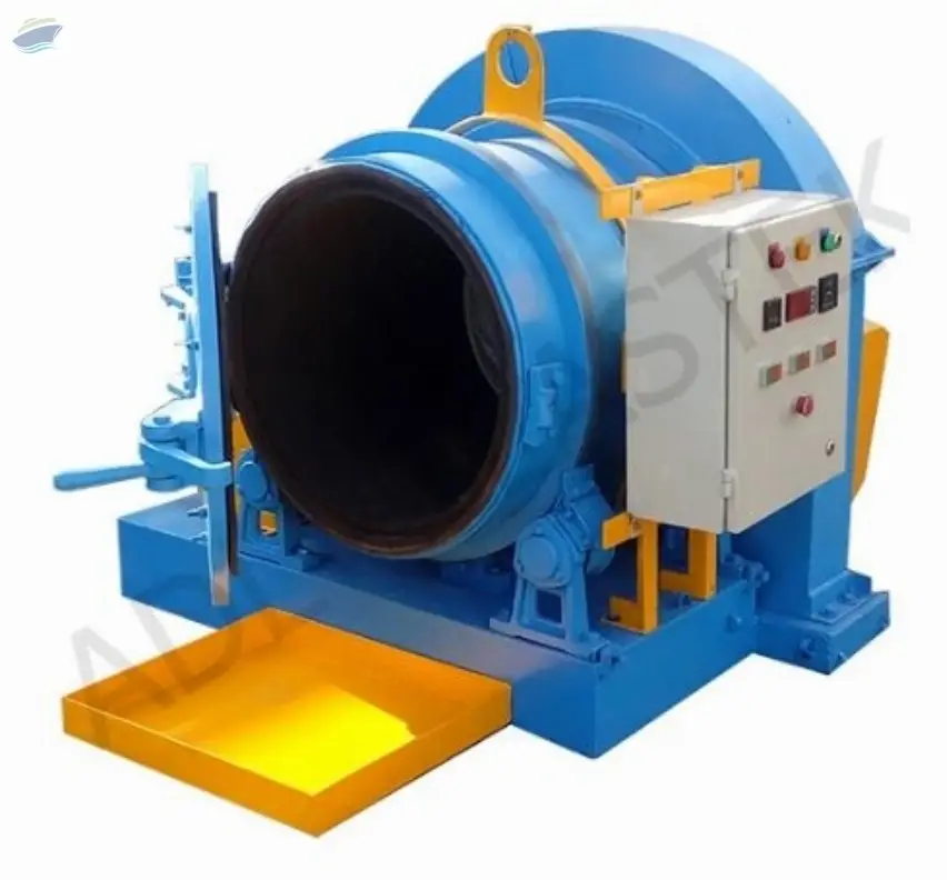 Rotary Barrel Shot Blasting Machine by ADL Blastek Industries. Supplier ...