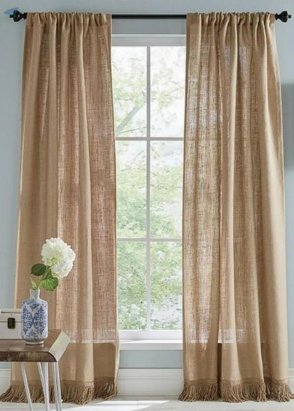 Jute Curtain by Fawn Golden Harvest Industries Ltd.. Supplier from ...