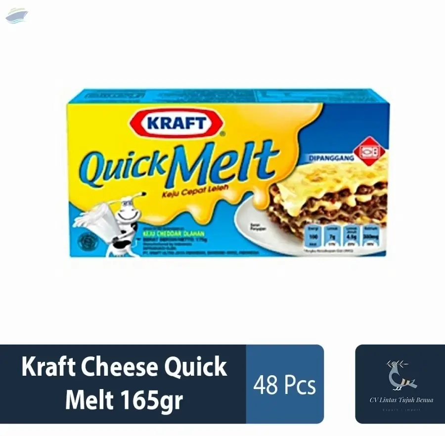 Kraft Cheese Quick Melt 165Gr by CV Lintas Tujuh Benua. Supplier from ...