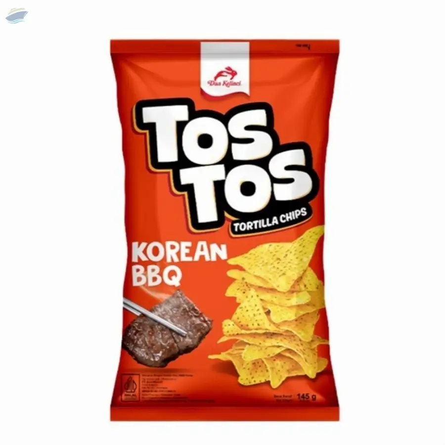 Tos Tos Tortilla Chips 145Gr Korean Bbq by CV Lintas Tujuh Benua ...