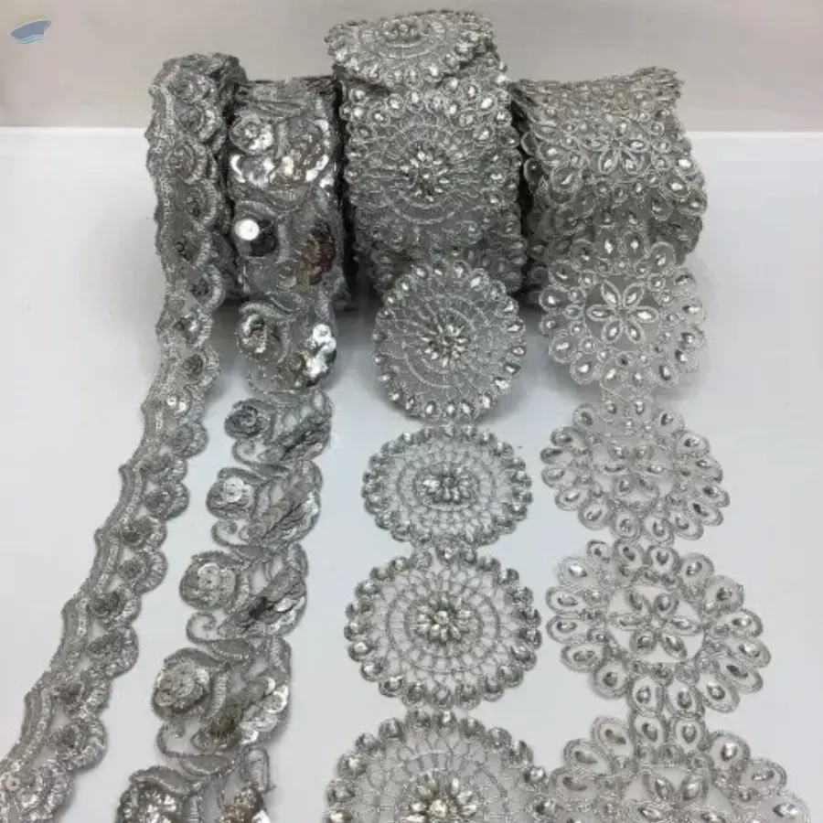 1 Inch Cut Work Lace by Aditya Fashion. Supplier from India. Product Id ...