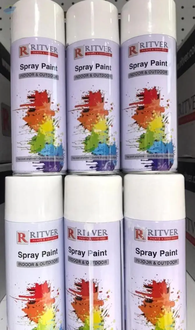 Ritver Spray Paint White by Goods Exim International. Supplier from ...