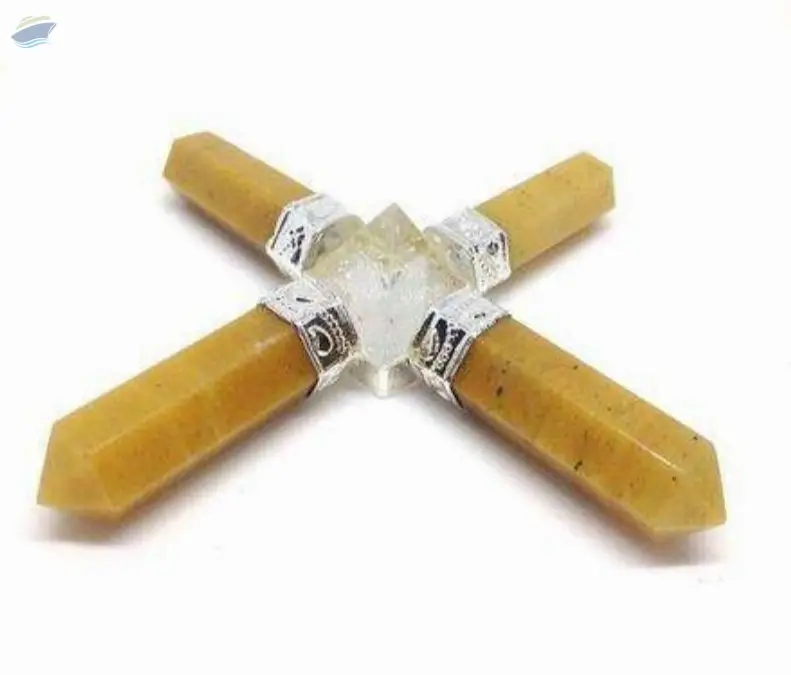 Aventurine And Quartz 4 Point Pyramid Generator by H S R Enterprises ...