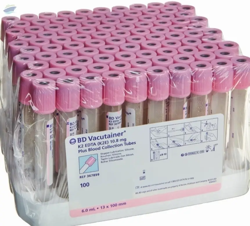 Venous Blood Collection Tube 13 X 100 Mm 6 Ml by USA Med Premium ...