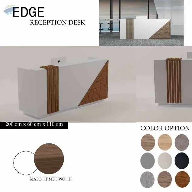 Edge Reception Desk by Elhelowstyle. Supplier from Egypt. Product Id ...