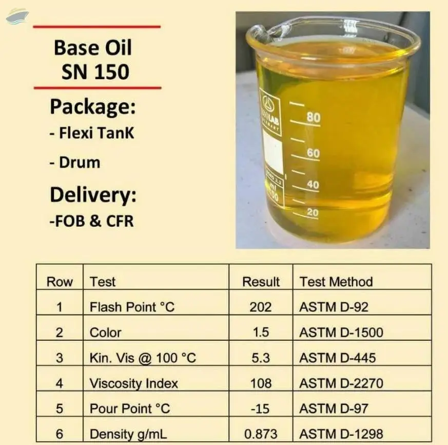 Base Oil Sn 150 by HK Enterprises. Supplier from India. Product Id 1487173.