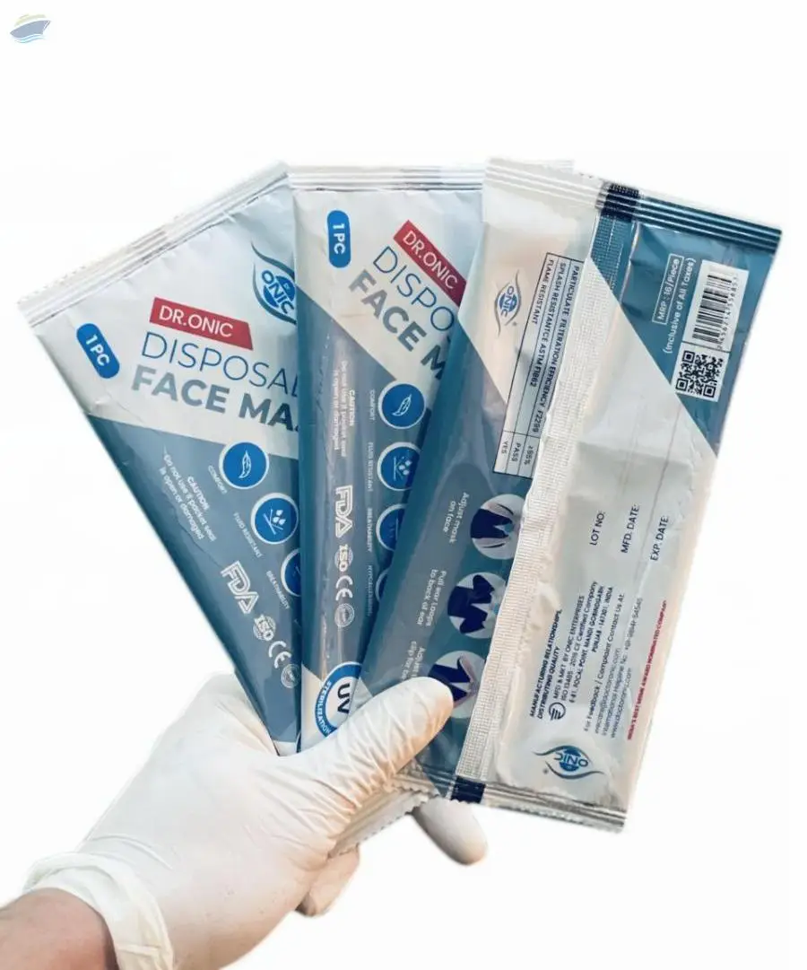 Individual Pack Surgical Face Mask 3 Ply by Onic Enterprises. Supplier ...