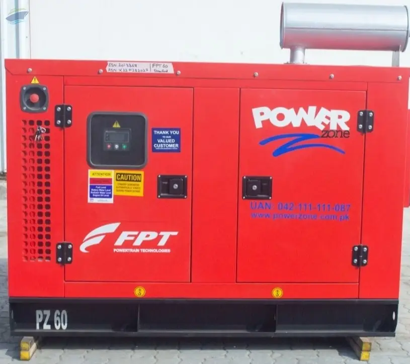 60 Kva Fpt Iveco Italy Diesel Generator by Powerzone. Supplier from ...