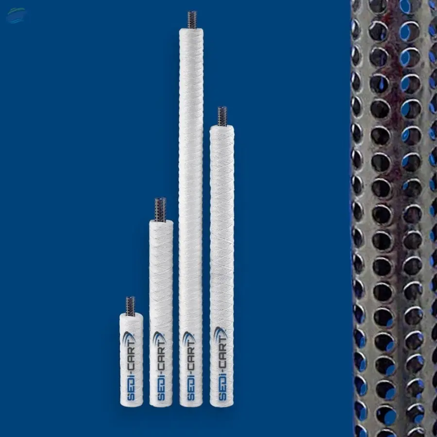 String Wound Water Filter Cartridge by Silver Filtration. Supplier from ...