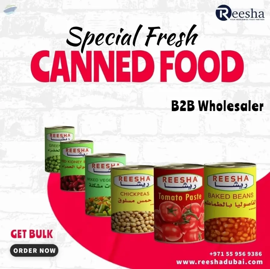 Exploring Reesha Finest Canned Foods by Reesha General Trading LLC. Supplier from United Arab ...