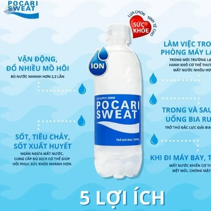 Pocari Sweat Ion Mineral Water 500Ml by Sai Gon Tien Doan Group ...