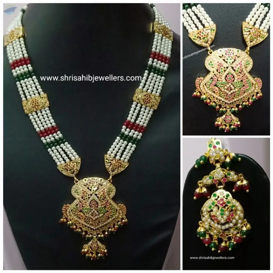 Beautiful Rani Har In Gold Plated Jewellery by Shri Sahib Jewellers ...