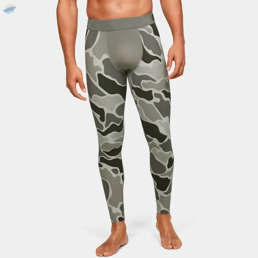 Custom Printed Gym Compression Pants by Molson Sports. Supplier from ...