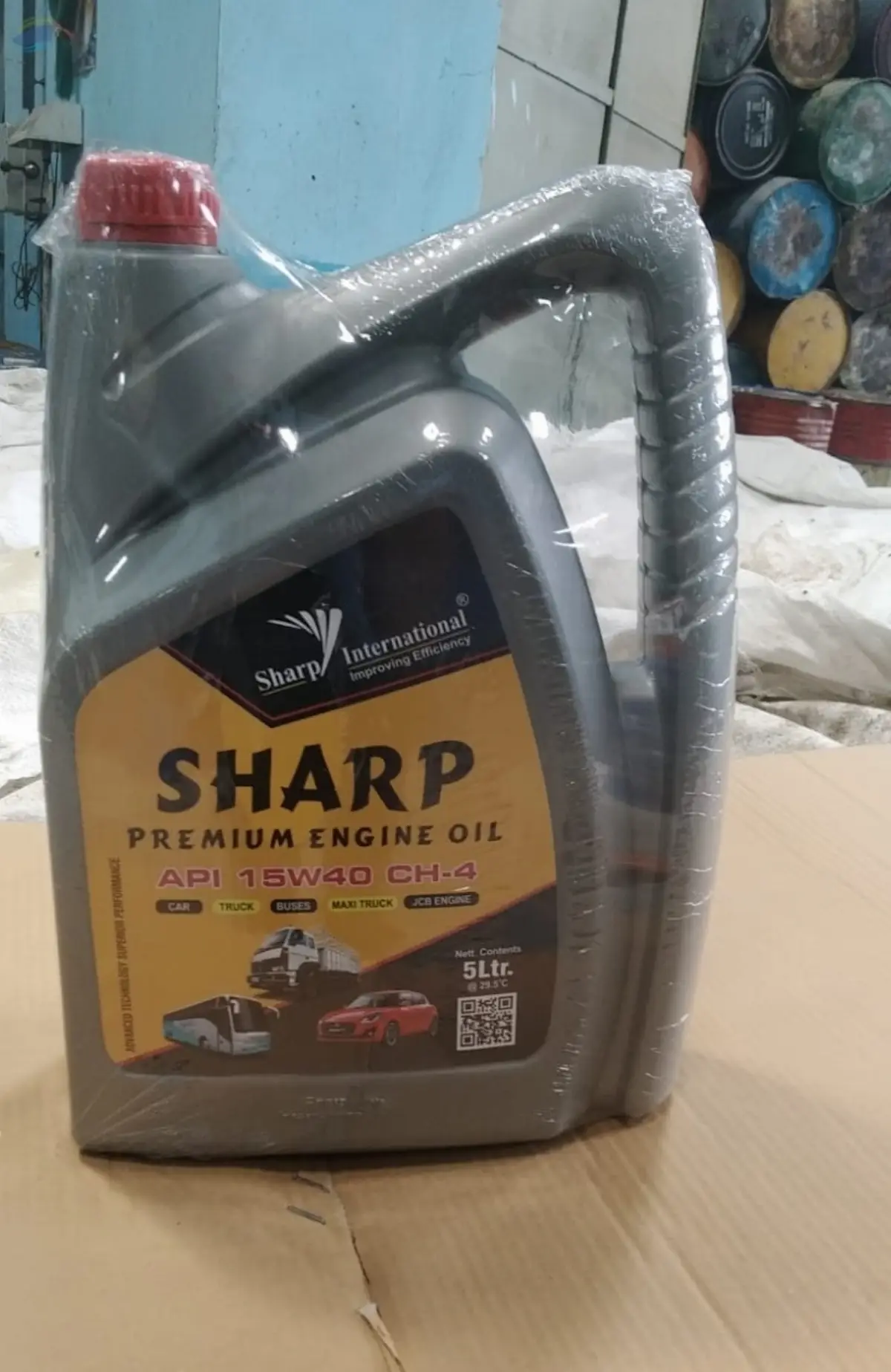 Sharp 15W40 Engine Oil by Sharp International Lubes Private Limited ...