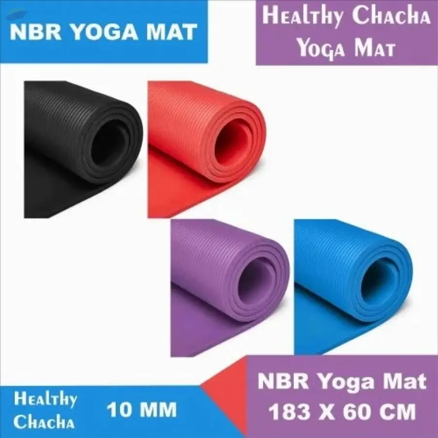 Nbr Yoga Mat by Healthy Chacha International. Supplier from India ...