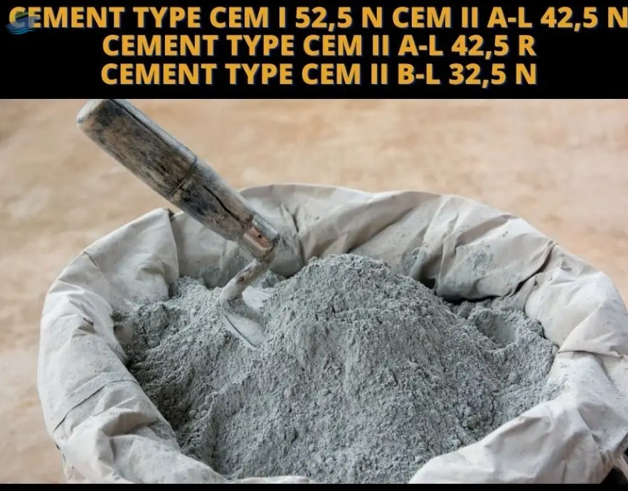 Portland Cement Cem I 52,5 N Type Cem Ii A-L by Tatica Fertil LDA ...