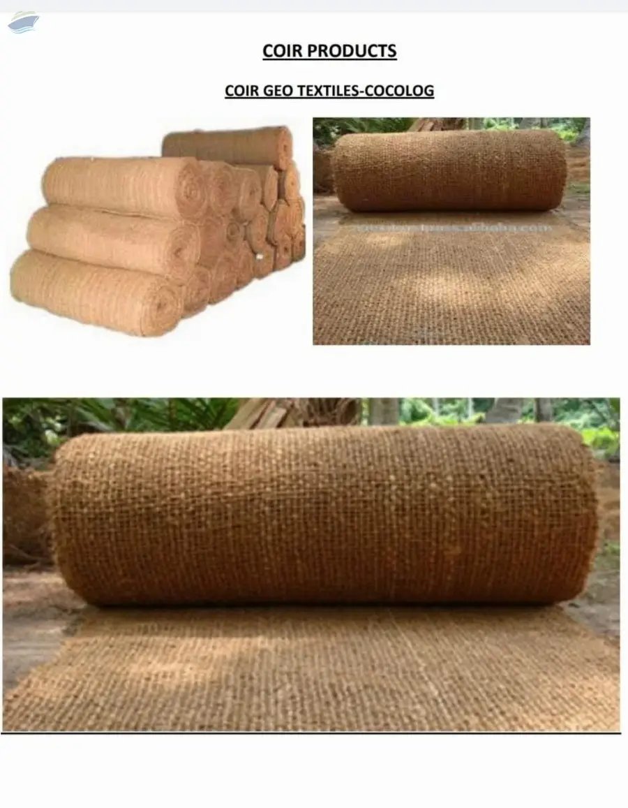 Coir Geo Textile by Gpmr Products. Supplier from India. Product Id 1627783.