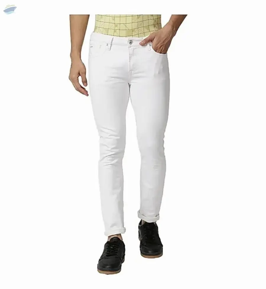 Killer Men's Skiny Fit White Jeans by Kewal Kiran Clothing Limited. Supplier from India. Product ...