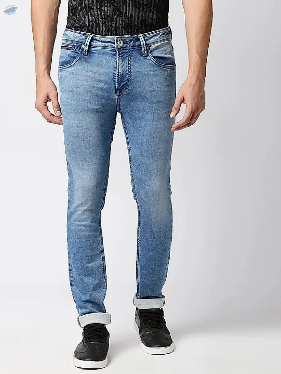 Killer Men's Mid Blue Slim Fit Jeans by Kewal Kiran Clothing Limited. Supplier from India ...