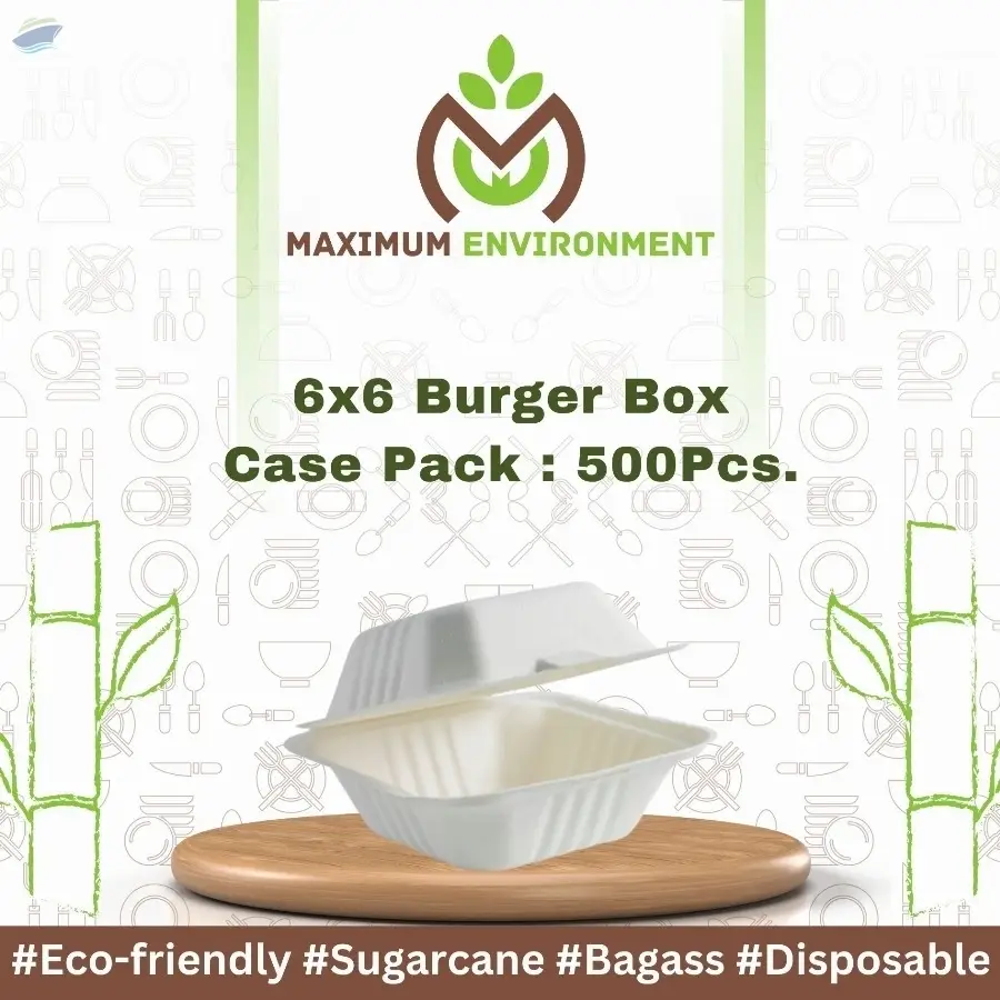 6X6 Burger Box by Maximum Environment. Supplier from India. Product Id ...