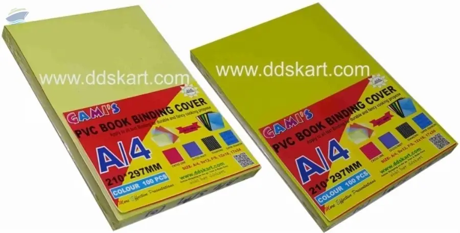 Gmp A4 Pvc Book Binding Sheet by Ddskart. Supplier from India. Product ...