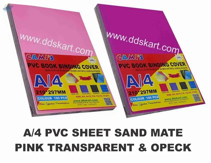 Gmp A4 Pvc Book Binding Sheet by Ddskart. Supplier from India. Product ...