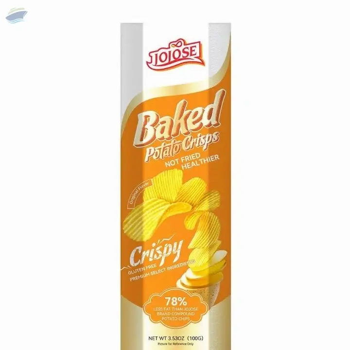 Baked Potato Chips Original Flavor 100G Box by Jojose Foods. Supplier ...
