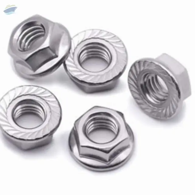 Flange Nuts by Anshika Fasteners Pvt. Ltd.. Supplier from India ...