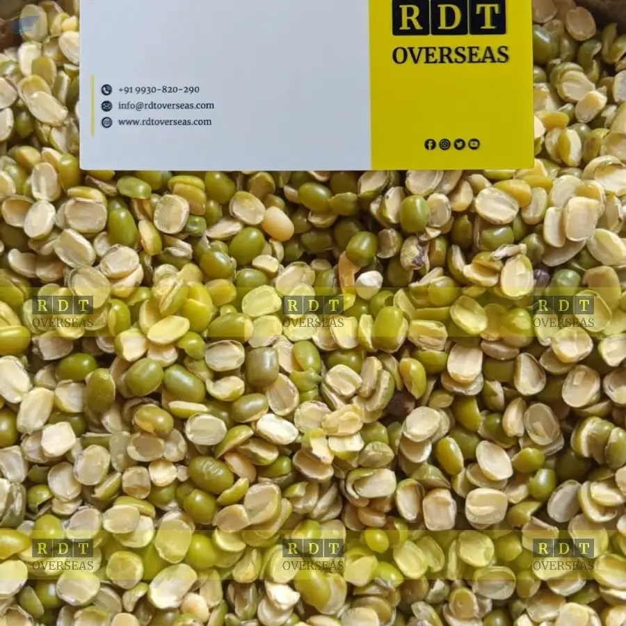 Green Gram Split With Skin / Chilka Mung Dal by RDT Overseas. Supplier ...