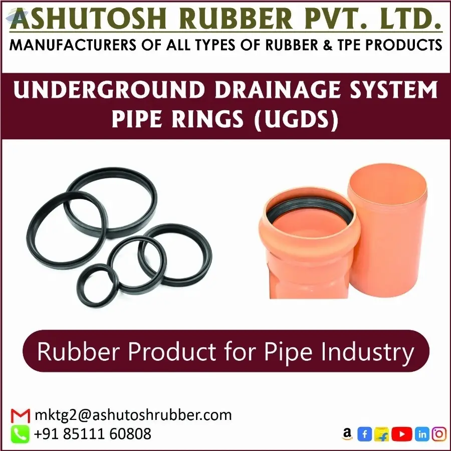 Underground Drainage System Rings (Ugds) by Ashutosh Rubber Pvt. Ltd ...