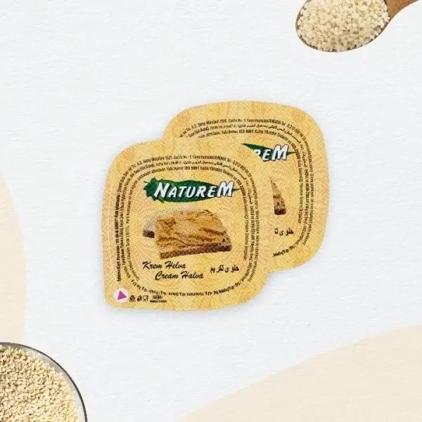 Single Serve Cream Halva by Seherli Gida. Supplier from Turkey. Product ...