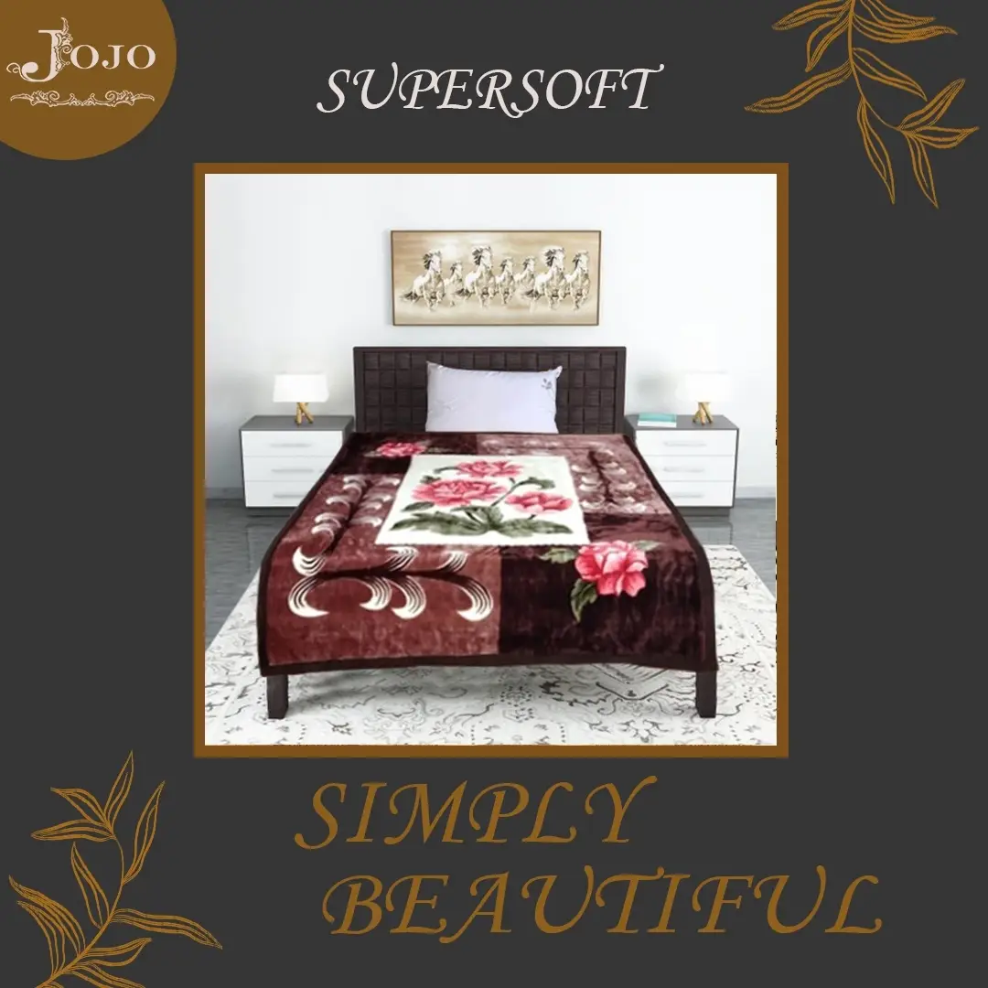 Jojo / Jtm Single Bed Blanket by Jagdambe Textile Mills. Supplier from India. Product Id 1729255.