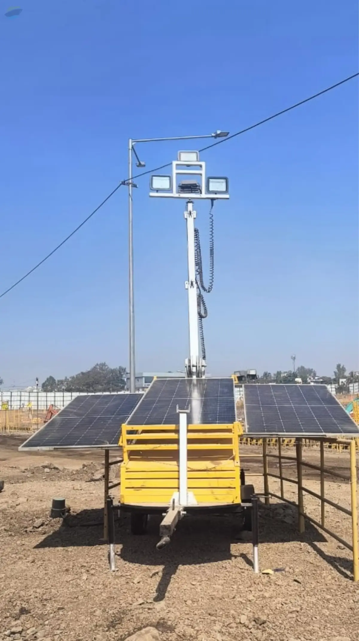 Solar Mobile Light Towers by UV Power. Supplier from India. Product Id ...