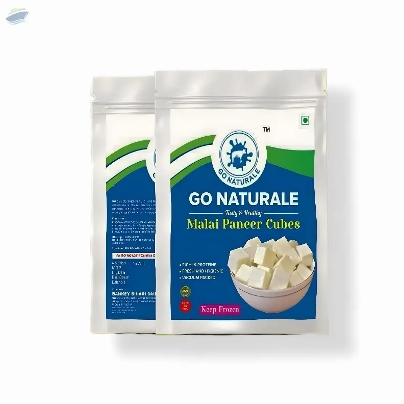 Go Naturale Malai Paneer Cubes by Bankey Bihari Dairy. Supplier from ...