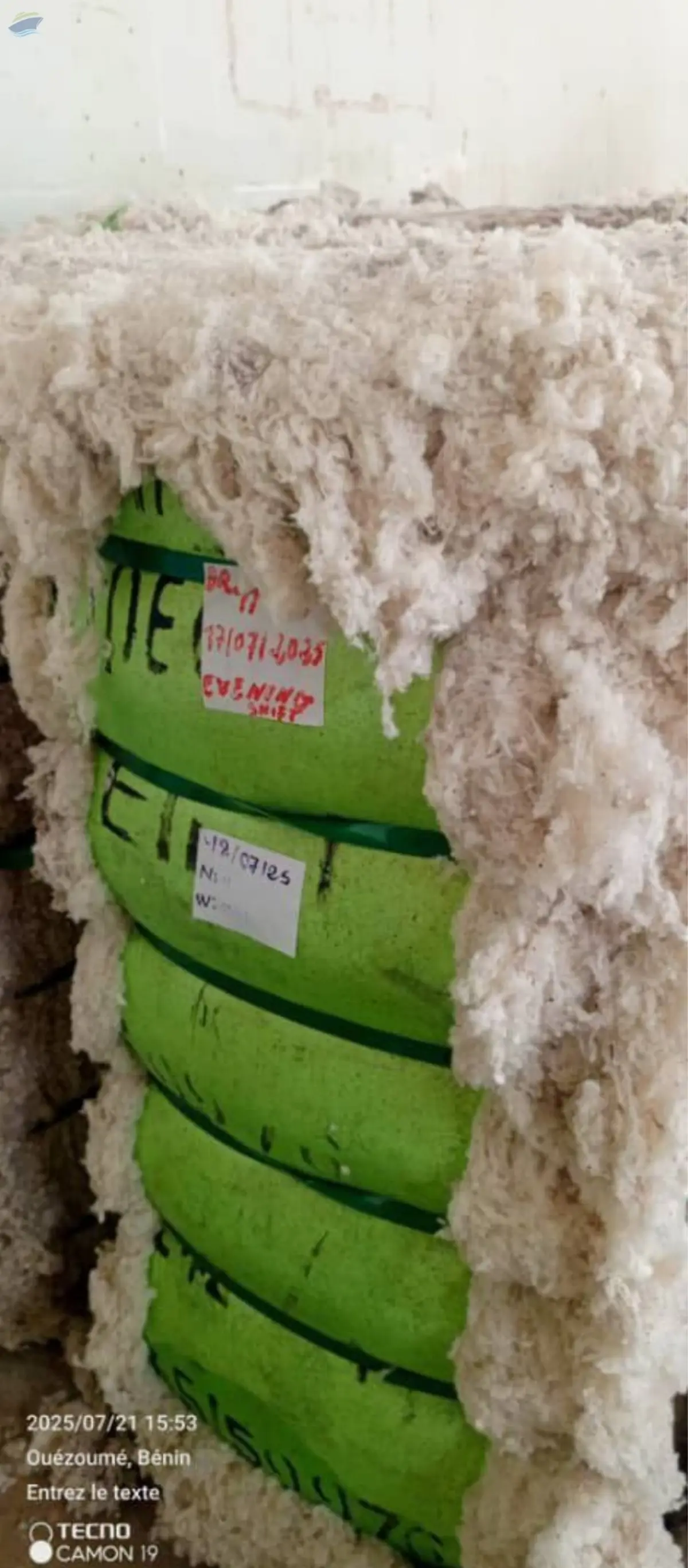 Compressed Cotton Lint by Ste Amenyi Sarl. Supplier from Benin. Product ...