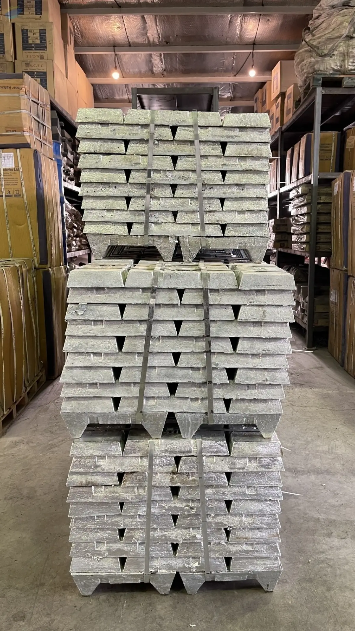 Zinc Ingot by Cougarre Fractories. Supplier from Canada. Product Id ...