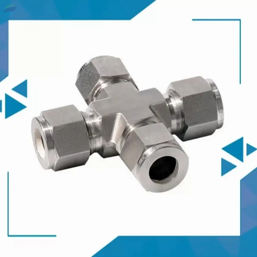 Ss Instrumentation Cross by Global Steel. Supplier from India. Product ...