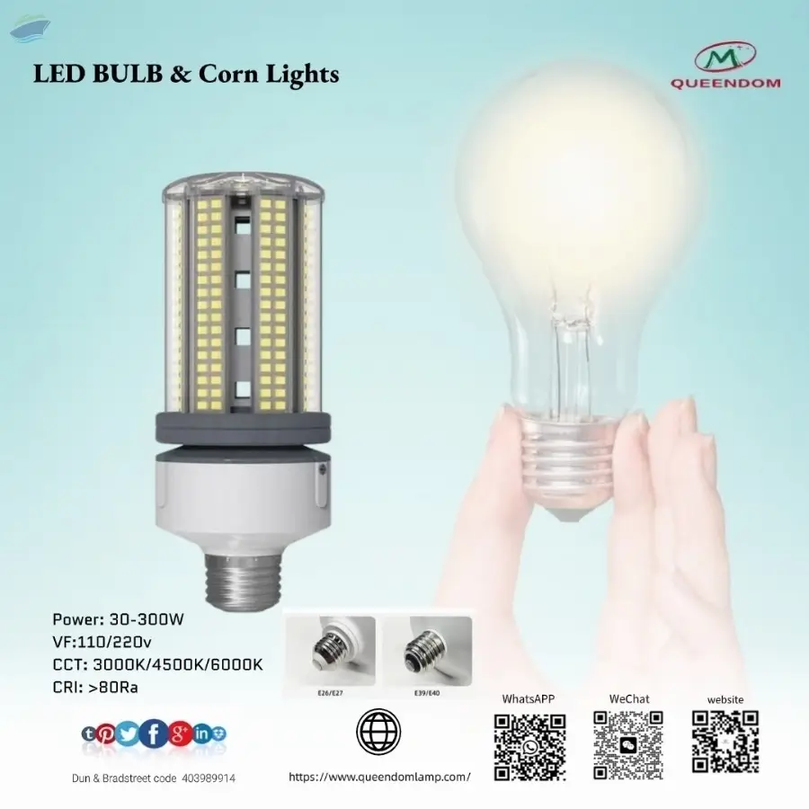 Led Aluminum Corn Light | Corn Blub (20-300W) by Queendom Group (HK ...