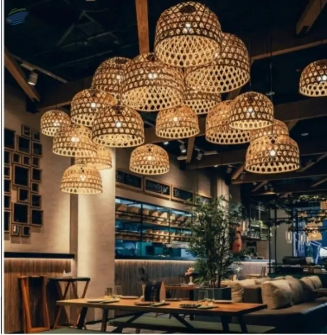 Bamboo Dome Shaped Lampshade by Bhumisaar Enterprises Private Limited ...